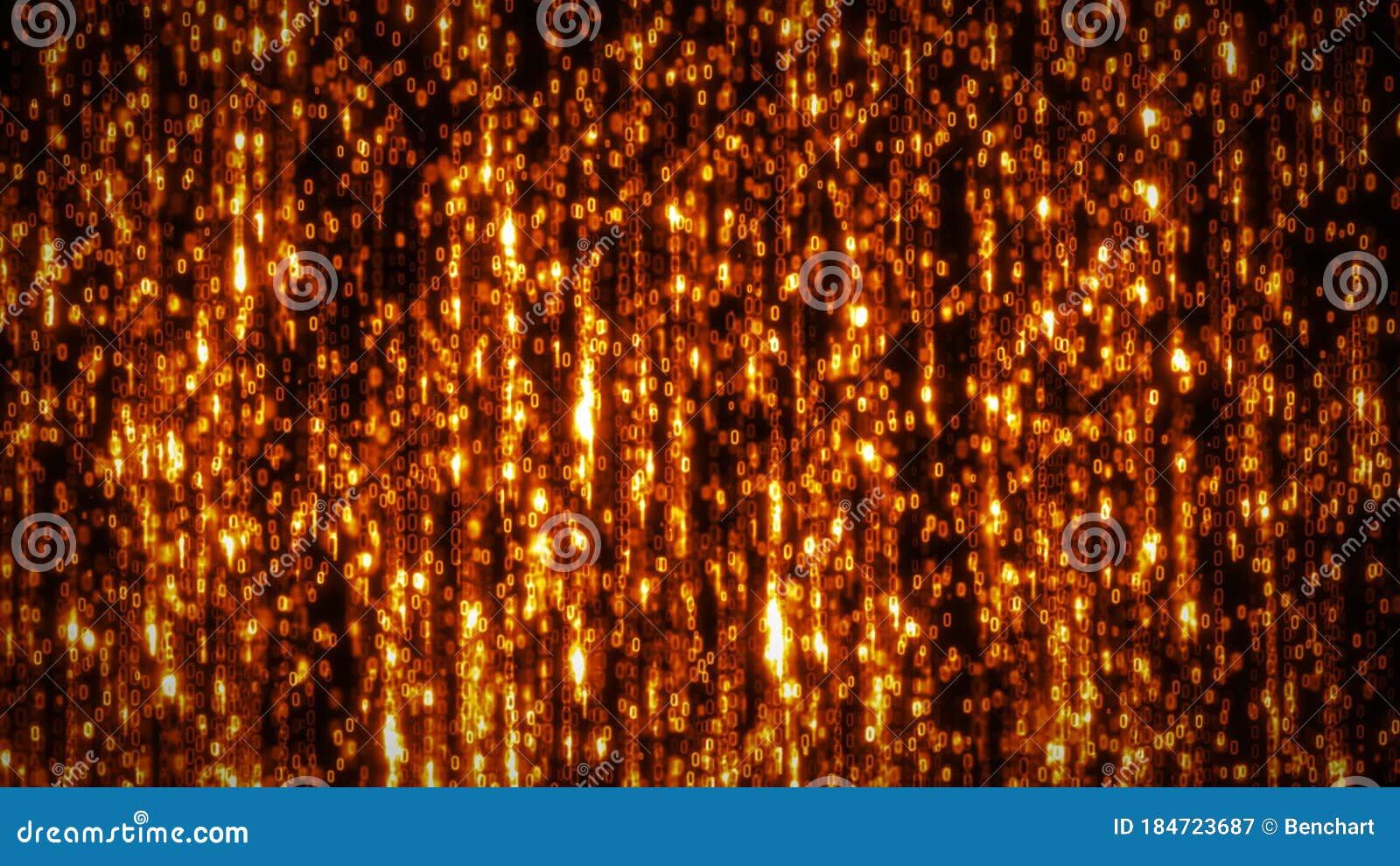 Computer Binary Code Data Falling Loop Stock Video Video Of Decode 3465