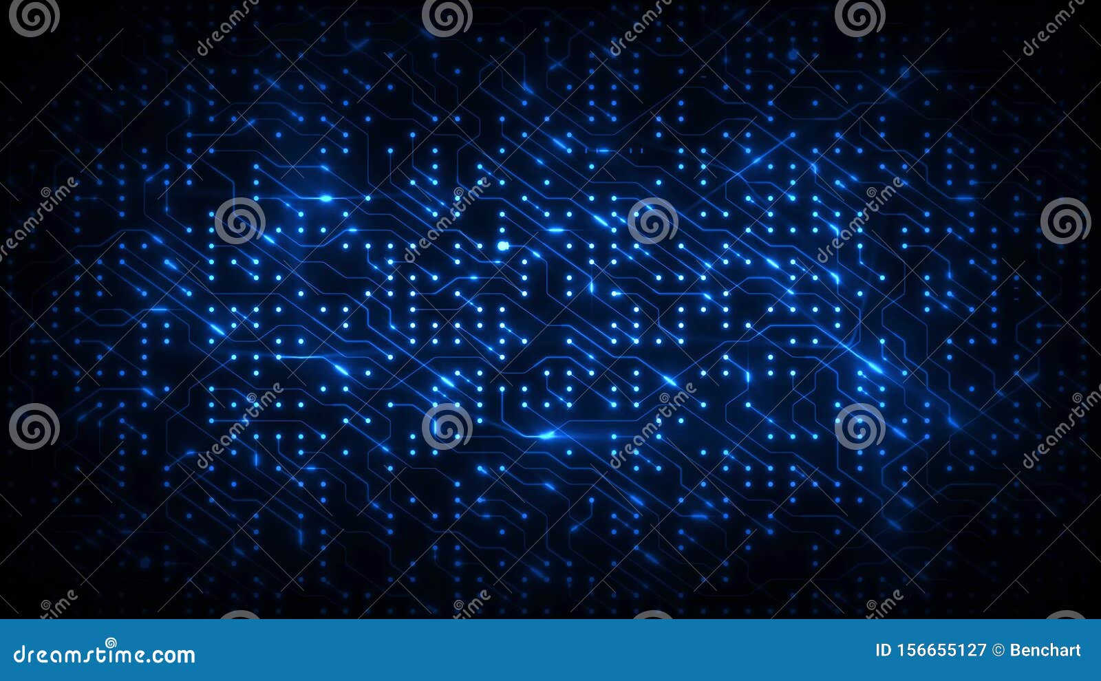 Technology Computer Chipset Background Loop Stock Video - Video of ...