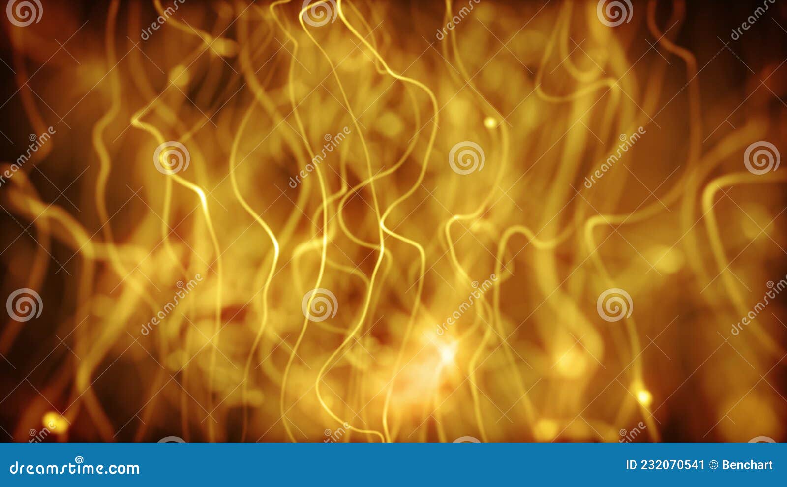 Abstract Gold Strings Waving Fx Background Loop Stock Video - Video of ...