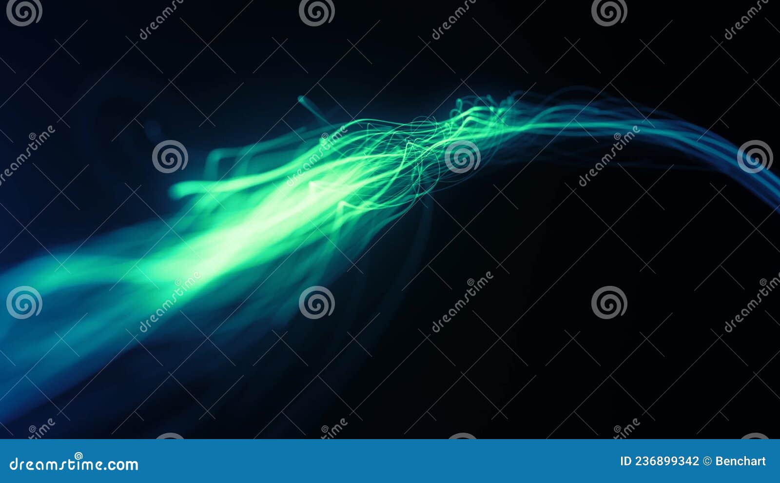 Abstract Slow Motion Swirling Strings Particles Background Loop Stock ...