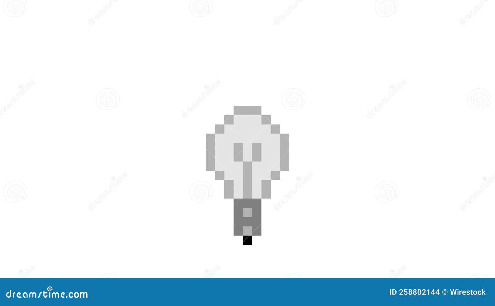 4K Animation of Glowing Bulb Isolated on White Background Stock Footage ...