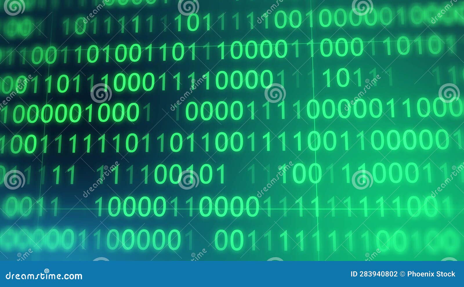 4K BINARY MOVING HORIZONTAL BG CODING PROGRAMMING BG Stock Footage - Video of computing, digit ...