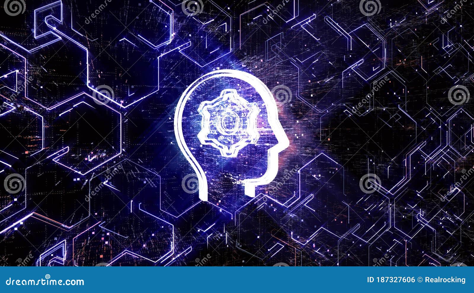 4k Brain AI Artificial Intelligence Circuit,Matrix Binary Computer Code Text. Stock Footage ...