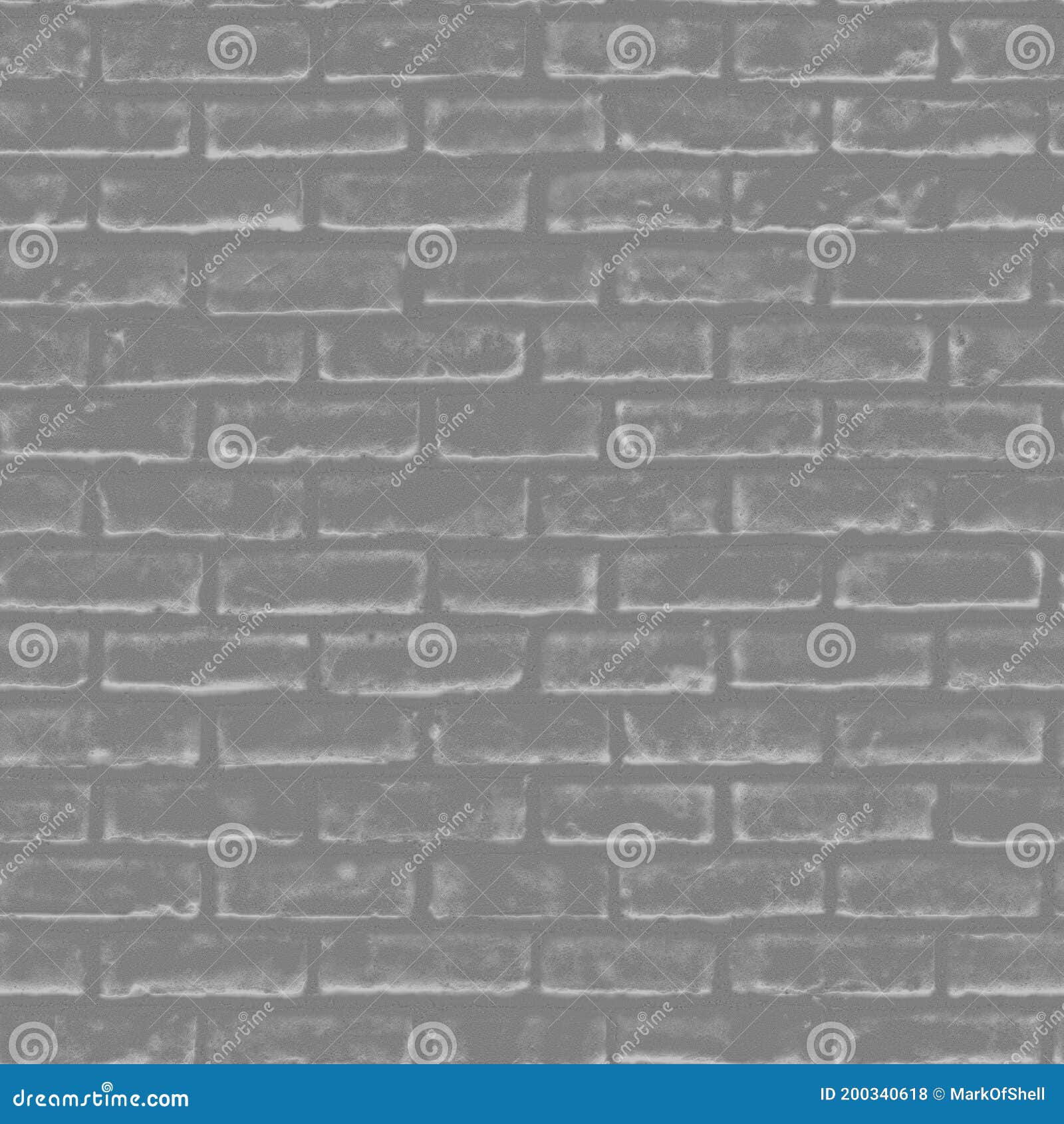 8K Brick Wall Roughness Texture, Height Map or Specular for ...