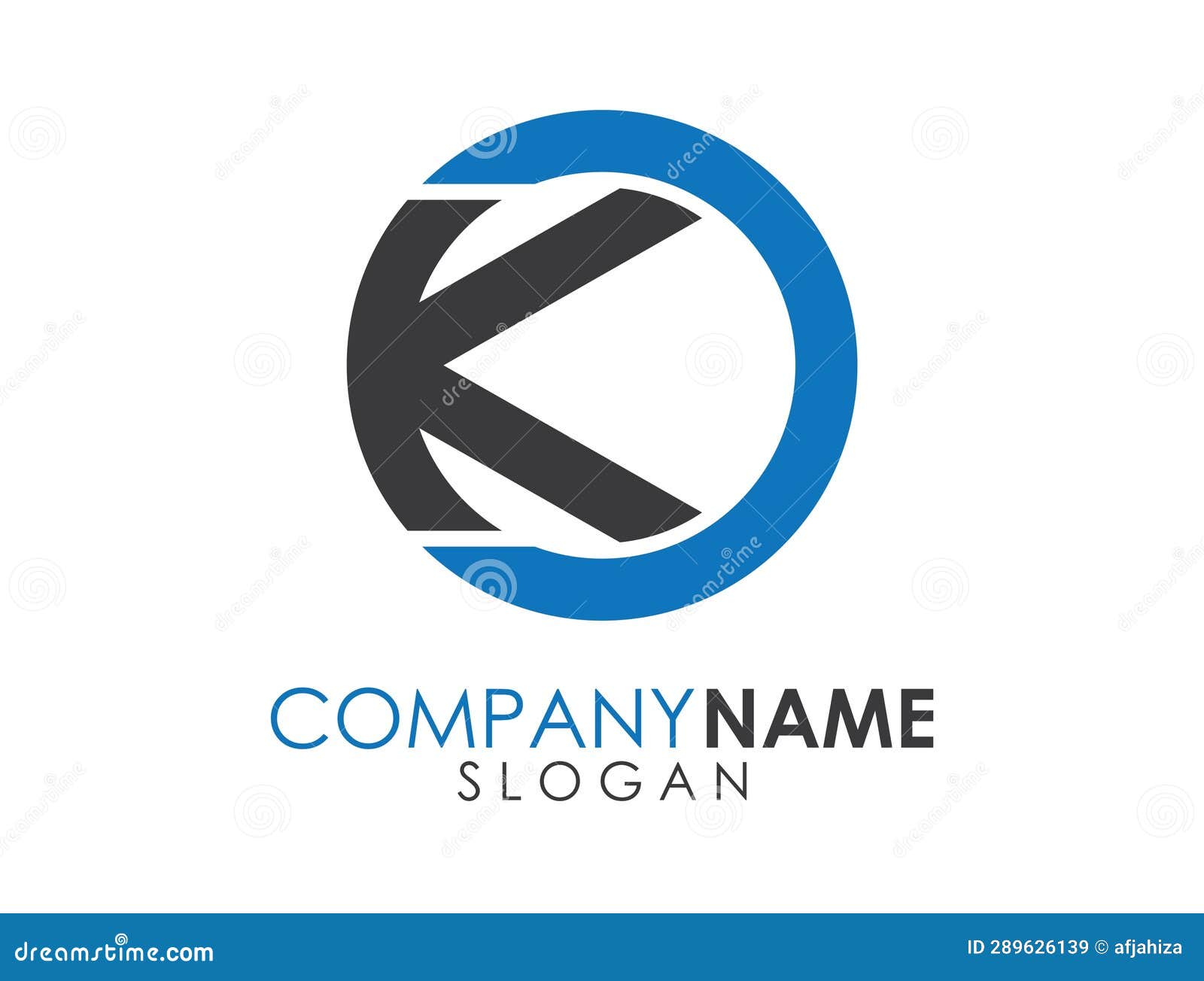 K circle font logo 1 stock illustration. Illustration of logo - 289626139