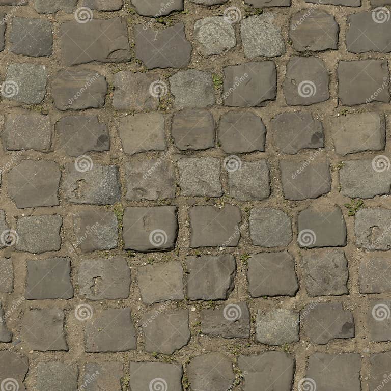 8K Cobblestone Pavement Floor Diffuse and Albedo Map for 3d Materials Stock Image - Image of ...