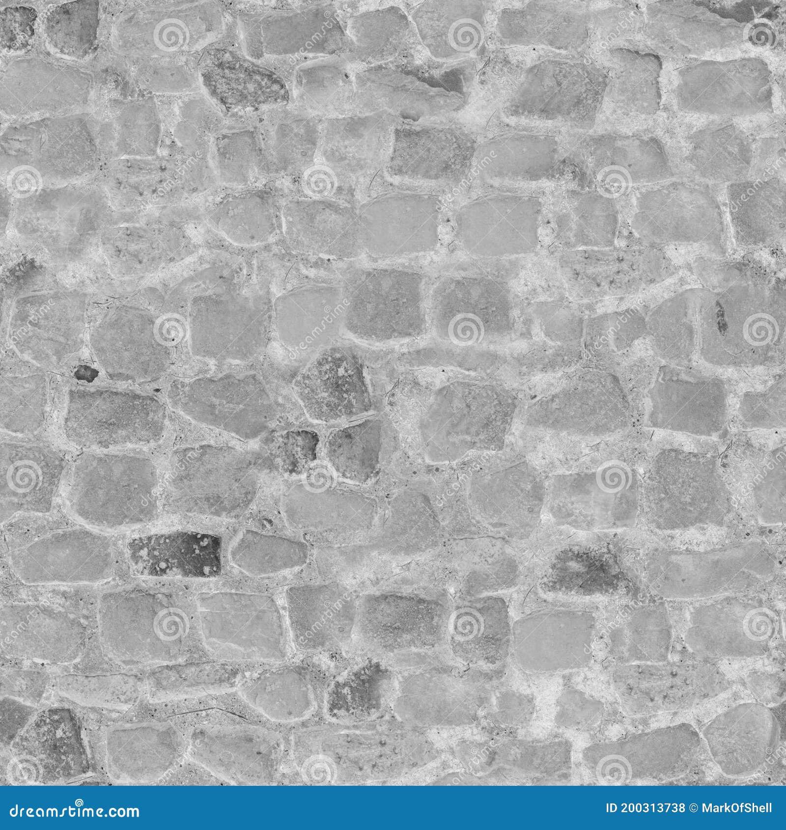 8K Cobblestone Pavement Floor Roughness Texture, Height Map or Specular ...