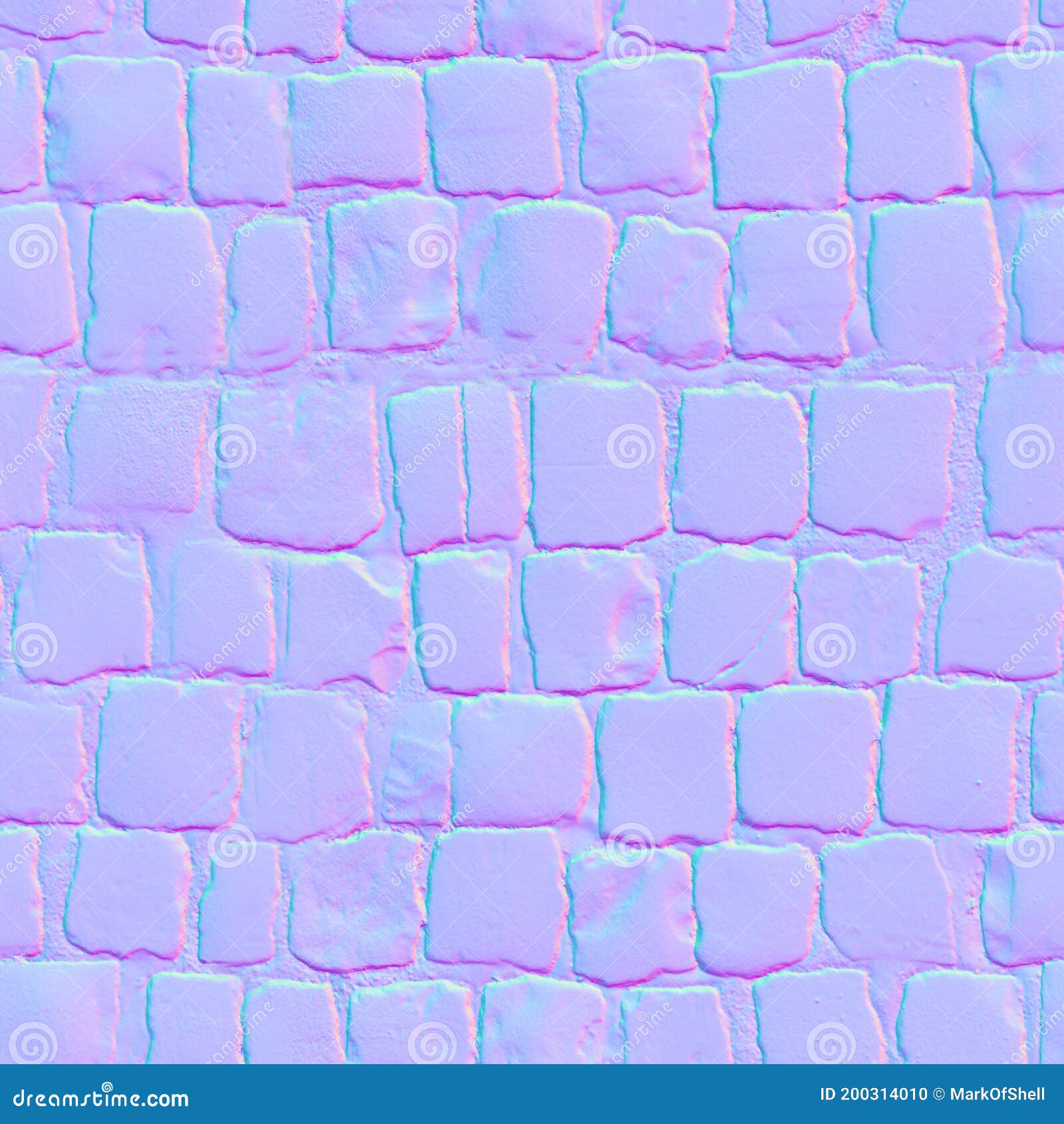 8K Cobblestone Pavement Floor Roughness Texture, Height Map or Specular ...