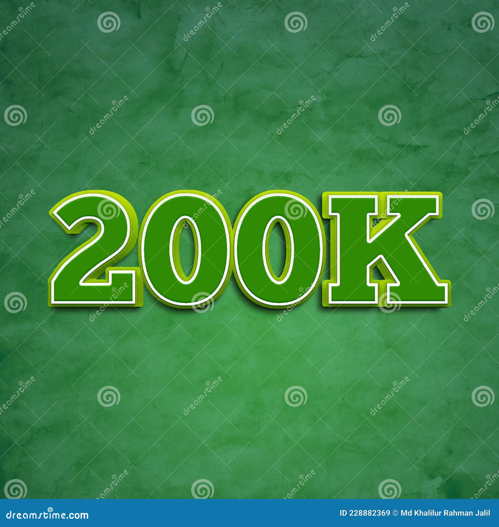 200K 3D Texts Effect stock illustration. Illustration of adult - 228882369