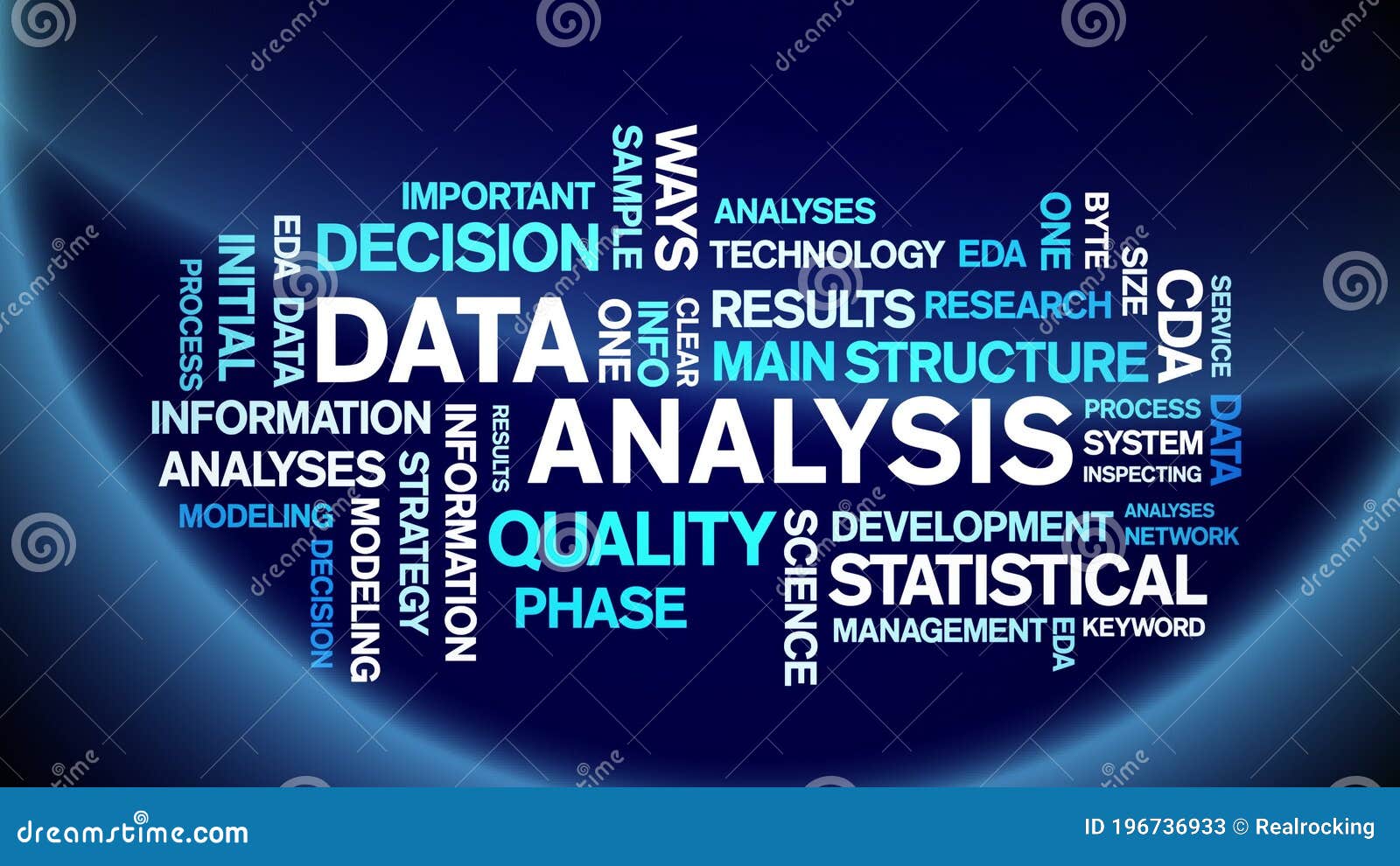 4k Data Analysis Animated Tag Word Cloud,Text Design Big Data Animation ...