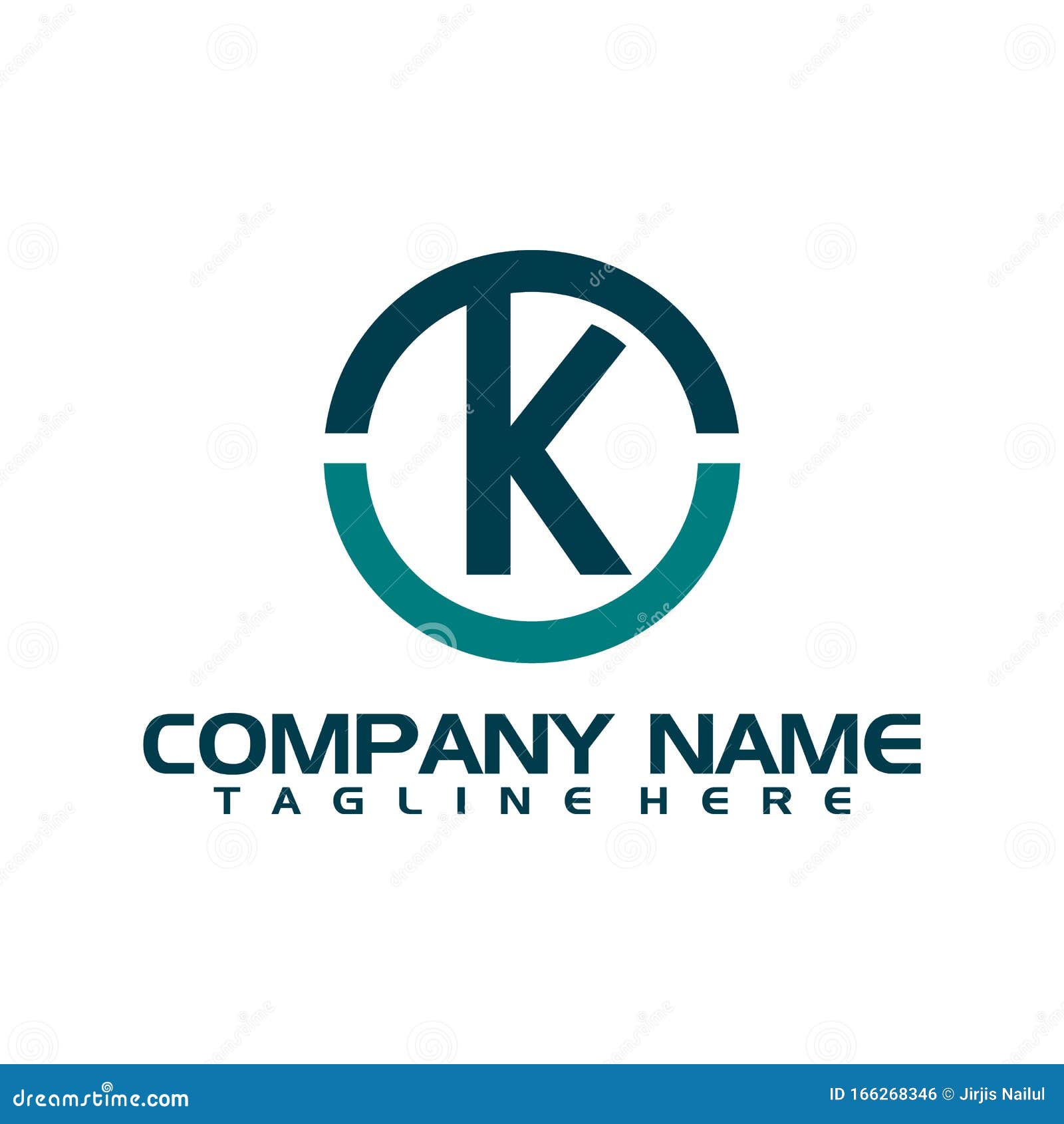 K Dots Logo Design Template. Hexagon K Icon Stock Vector - Illustration ...