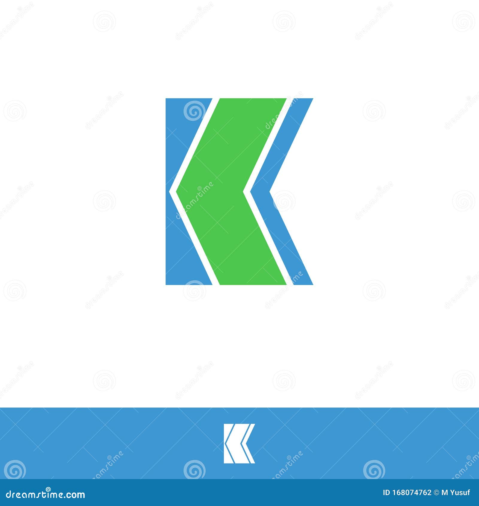 K Dots Logo Design Template. Hexagon K Icon Stock Vector - Illustration ...