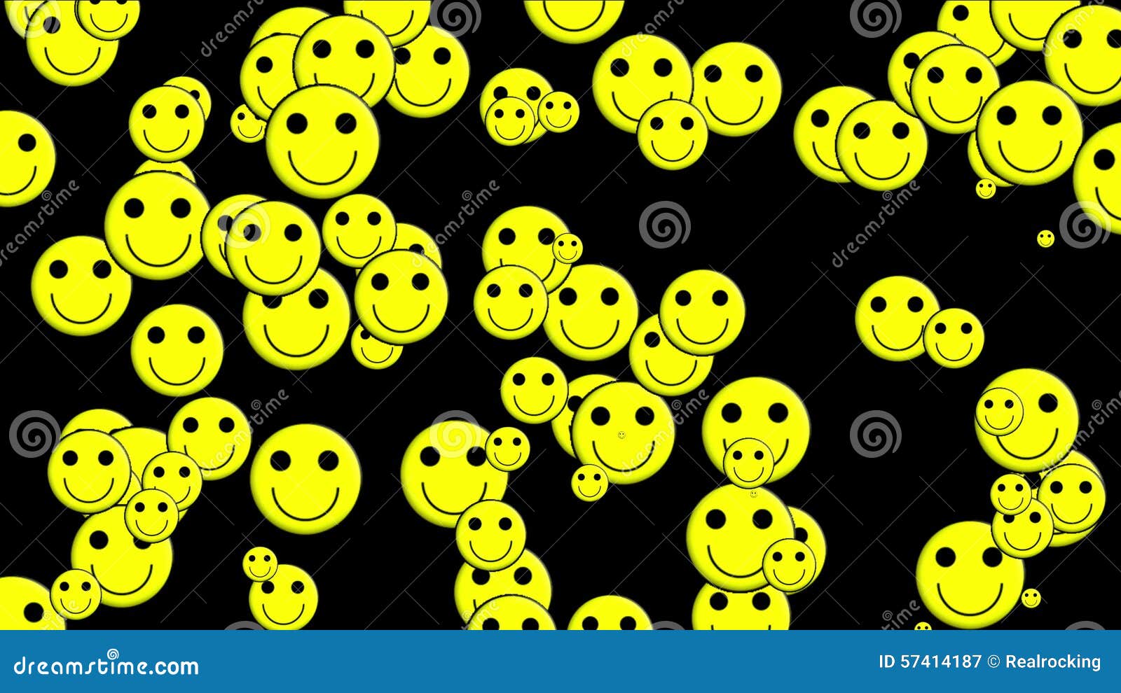 4k Emoticon Animation,yellow Smile Face. Stock Video - Video of ...