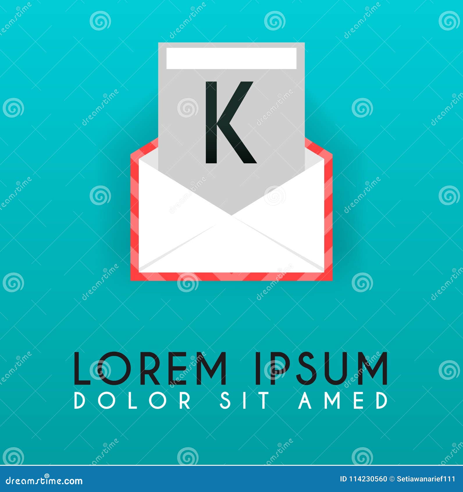 Email Logo In Large Modern Data Center With Multiple Rows Of Network ...