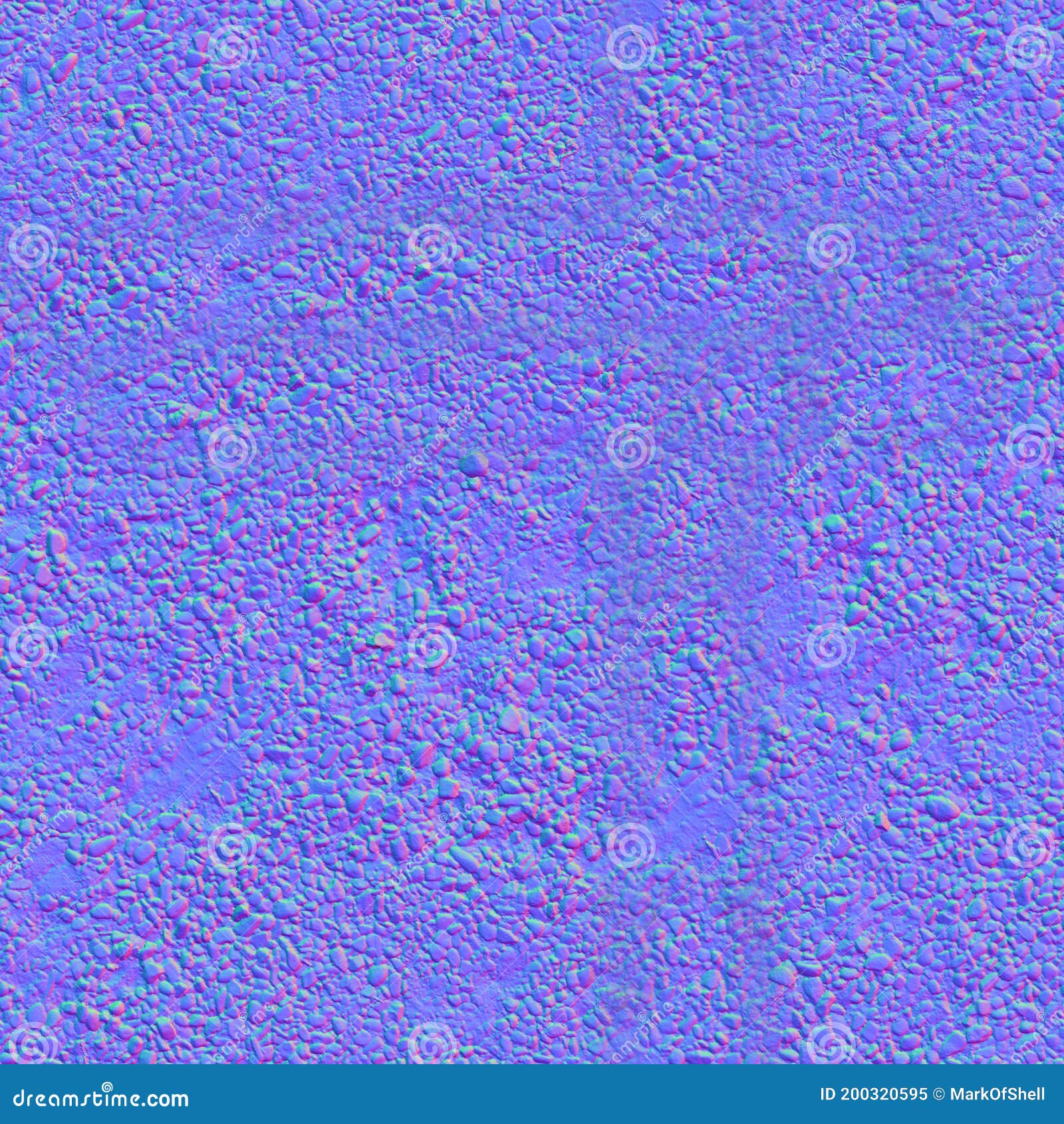 8K Floor Pebble Roughness Texture, Height Map or Specular for ...