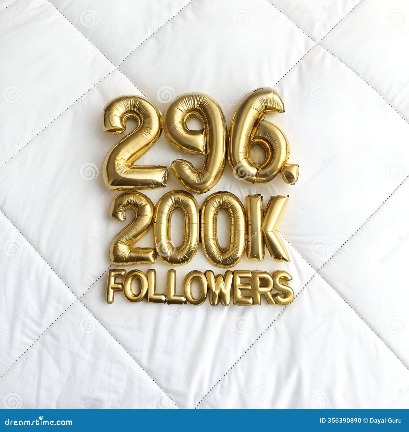 200K Follower Golden Text Transparent Stock Illustration - Illustration ...