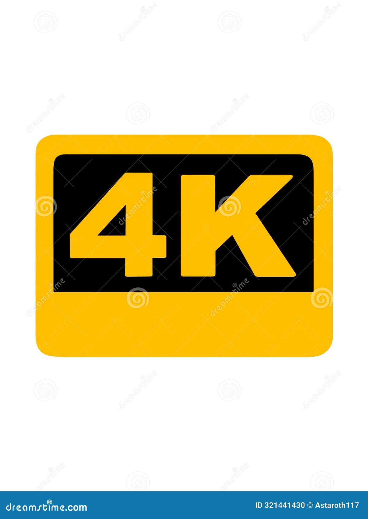 4k High Resolution Icon Illustration Stock Illustration - Illustration ...