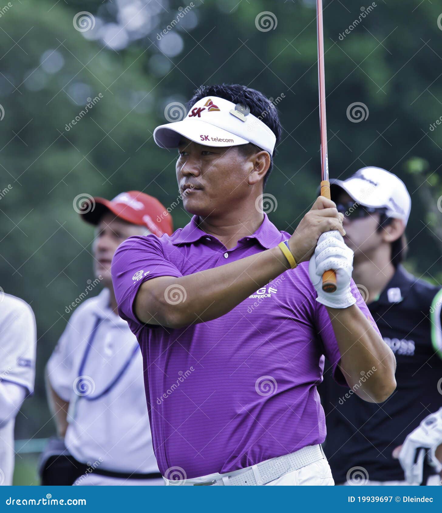 K.J. Choi at the 2011 US Open Editorial Photography - Image of maryland ...