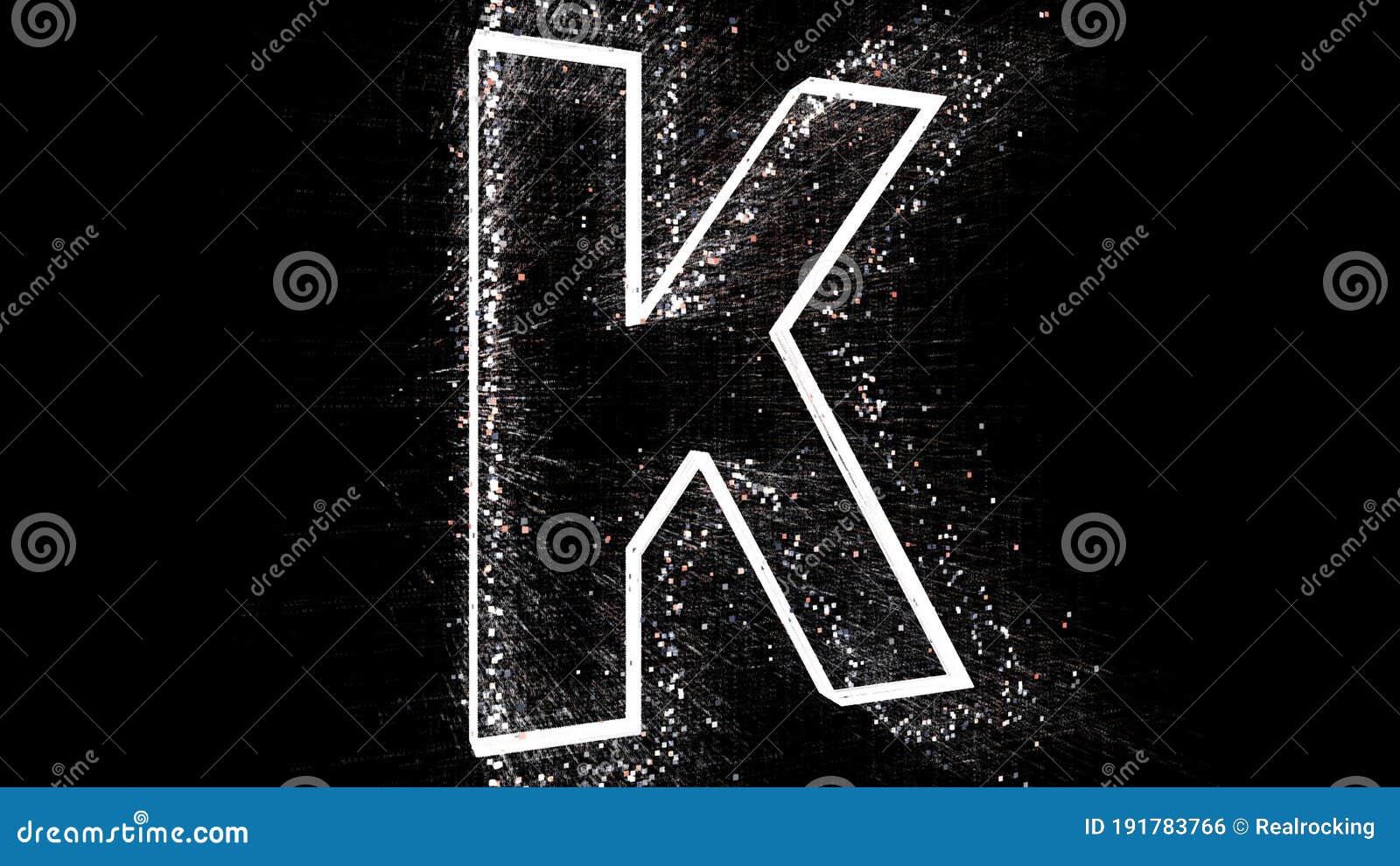 4k K Letter Alphabet Word,Matrix Binary Computer Code Text Design Particle. Stock Footage ...