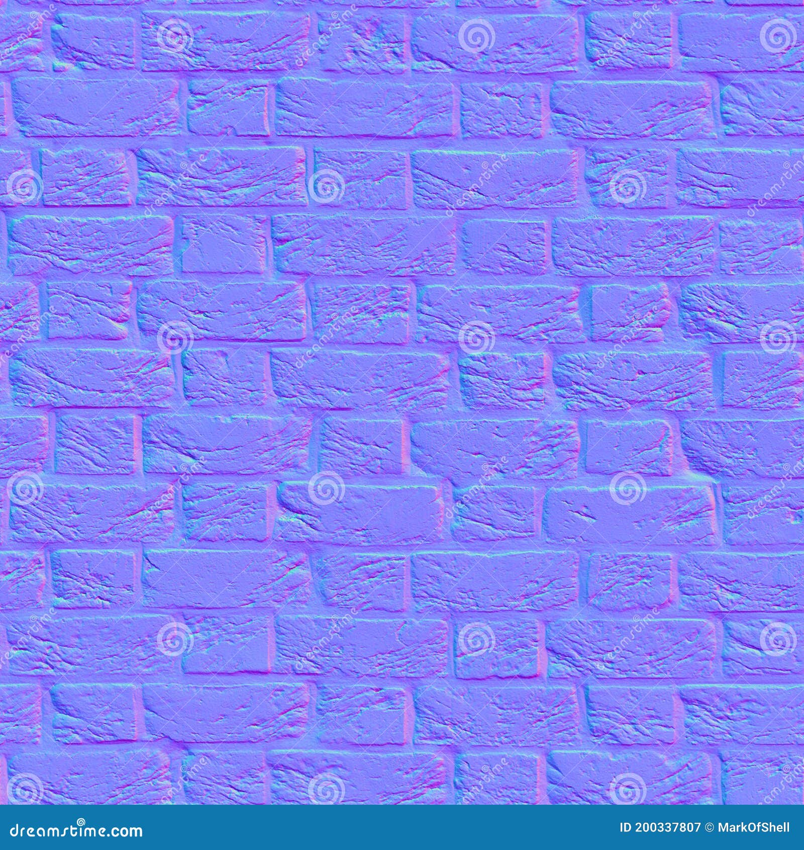 8K Large Brick Wall Roughness Texture, Height Map or Specular for ...