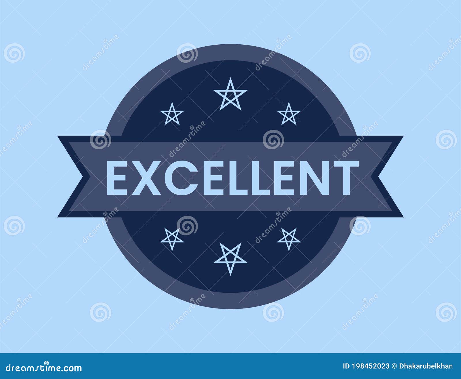 Excellent Badge Vector Illustration, Excellent Stamp Stock Vector ...