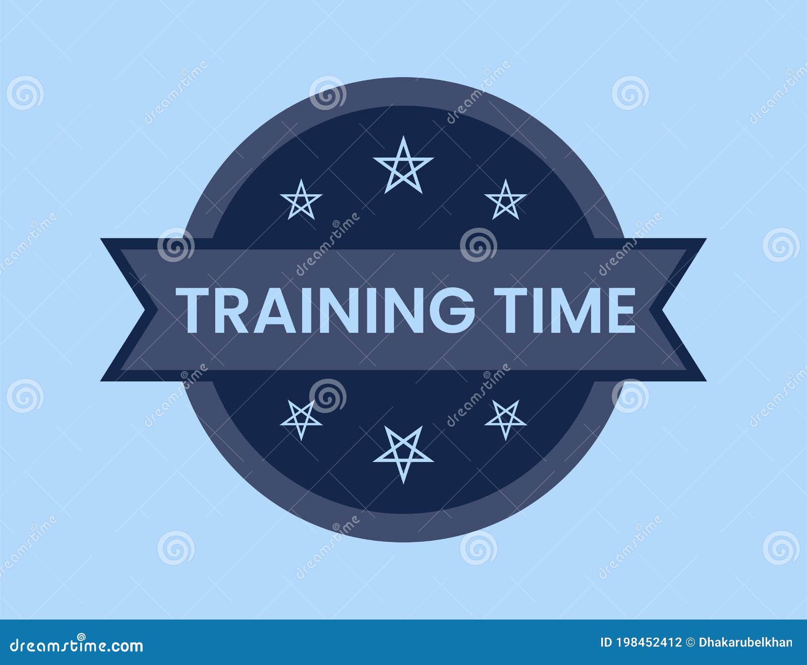 Training Time Badge Vector Illustration, Training Time Stamp Stock ...