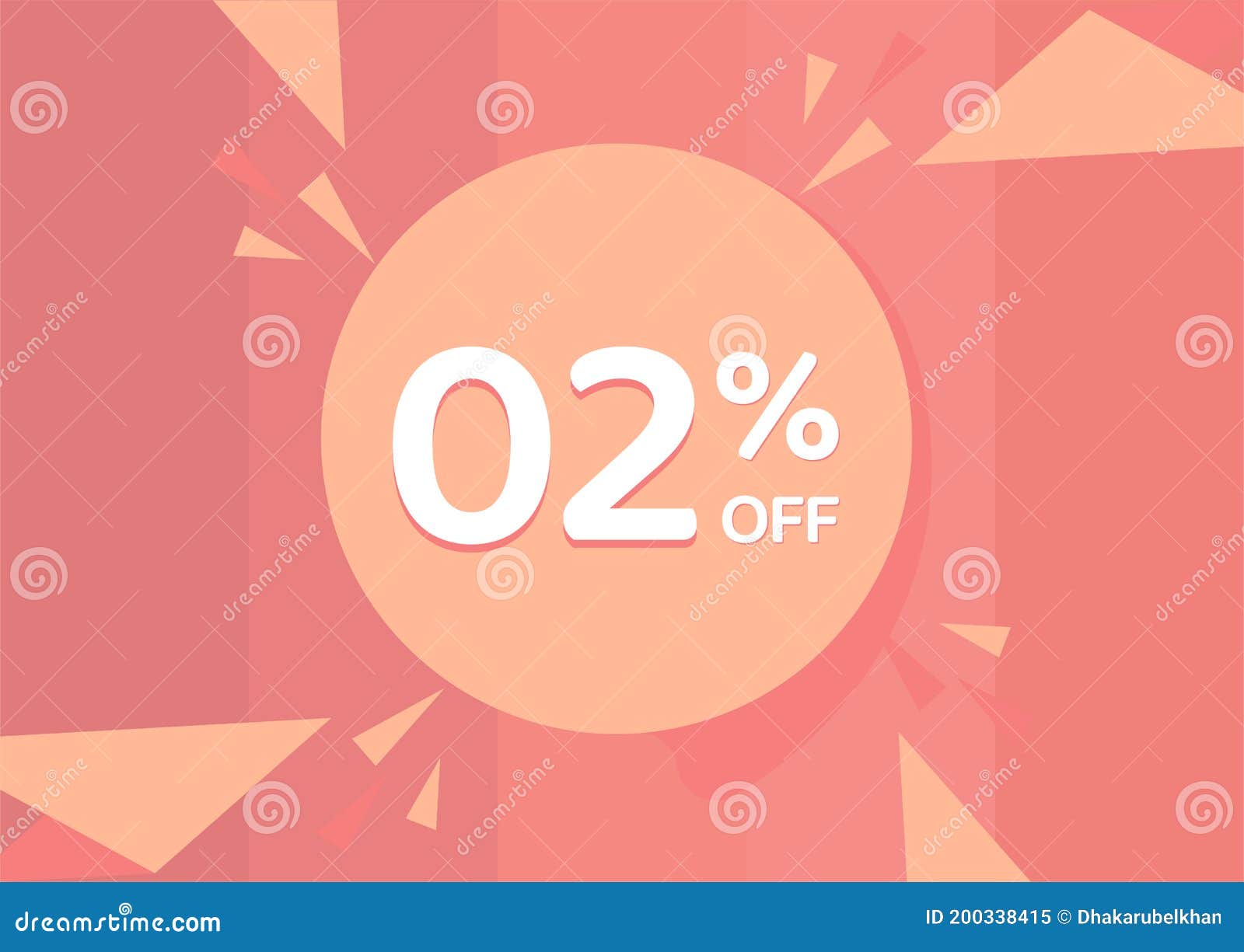 2 OFF Sale Discount Banner, Discount Offer, 2 Discount Banner on ...