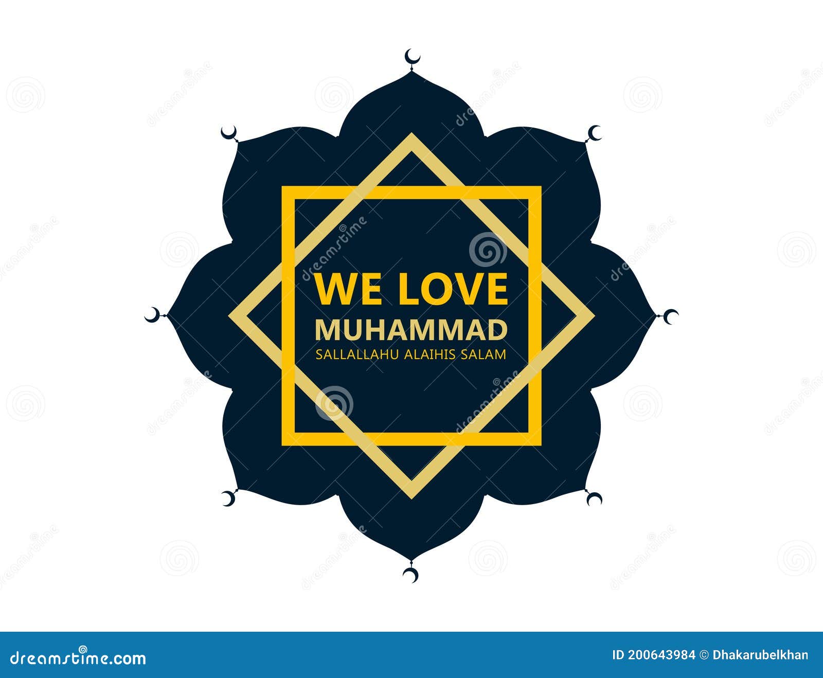 Sallallahu Ala Muhammad Salutation Translate: Blessing Upon Muhammad ...