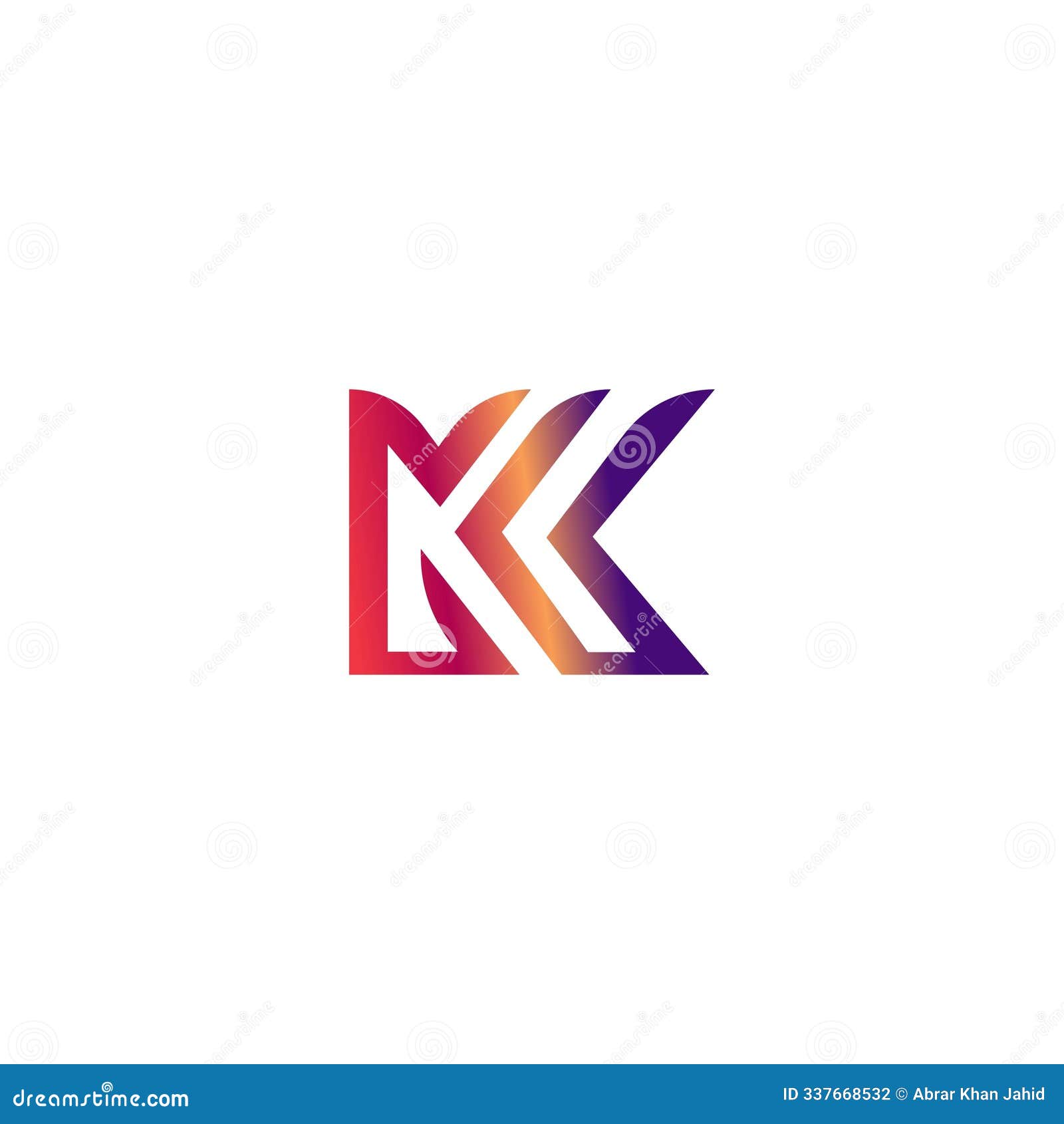 K Letter Modern Vector Logo Template Stock Vector - Illustration of ...