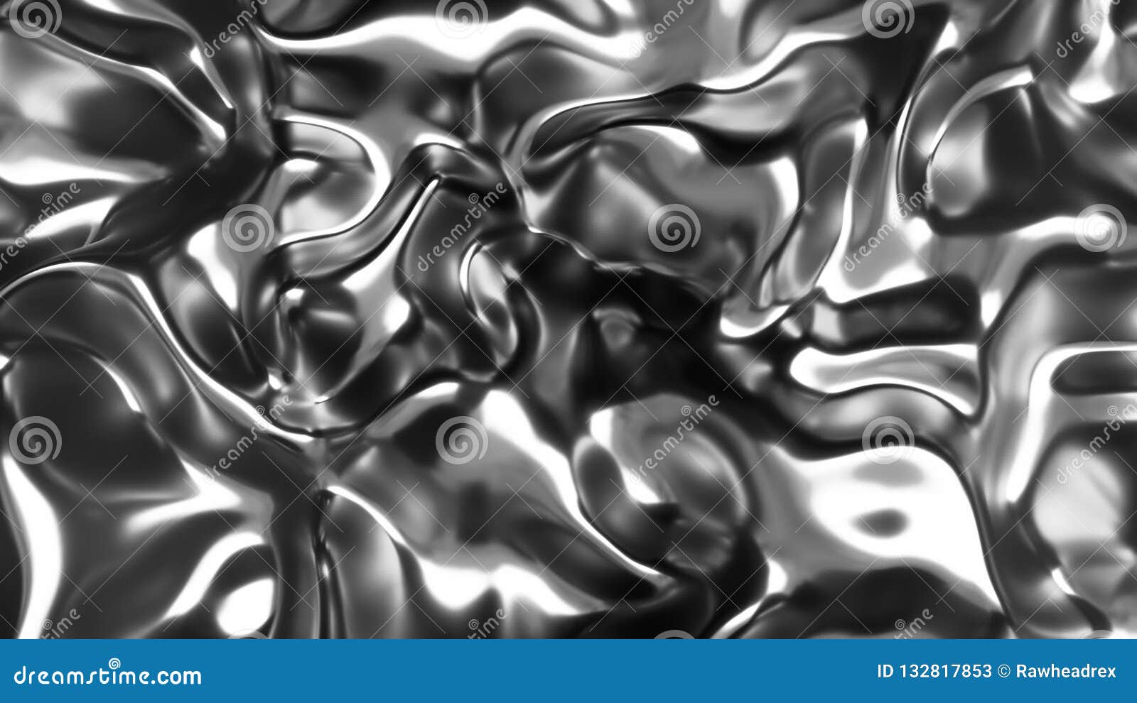 4K Liquid Chrome Metal Surface. Stock Video - Video of fuel, metal ...