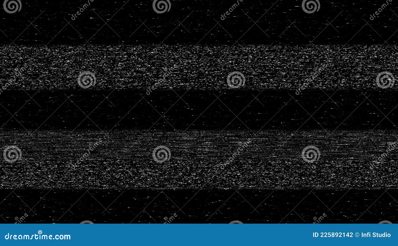 4k Loop Television Interference Pattern Caused by Satellite Signal ...