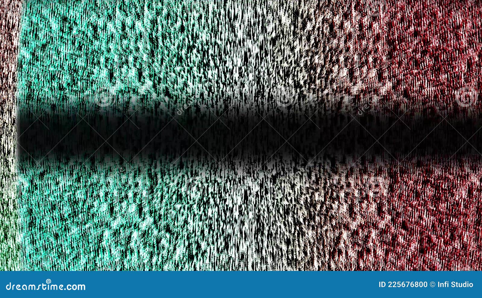 4k Loop Television Interference Pattern Caused by Satellite Signal ...