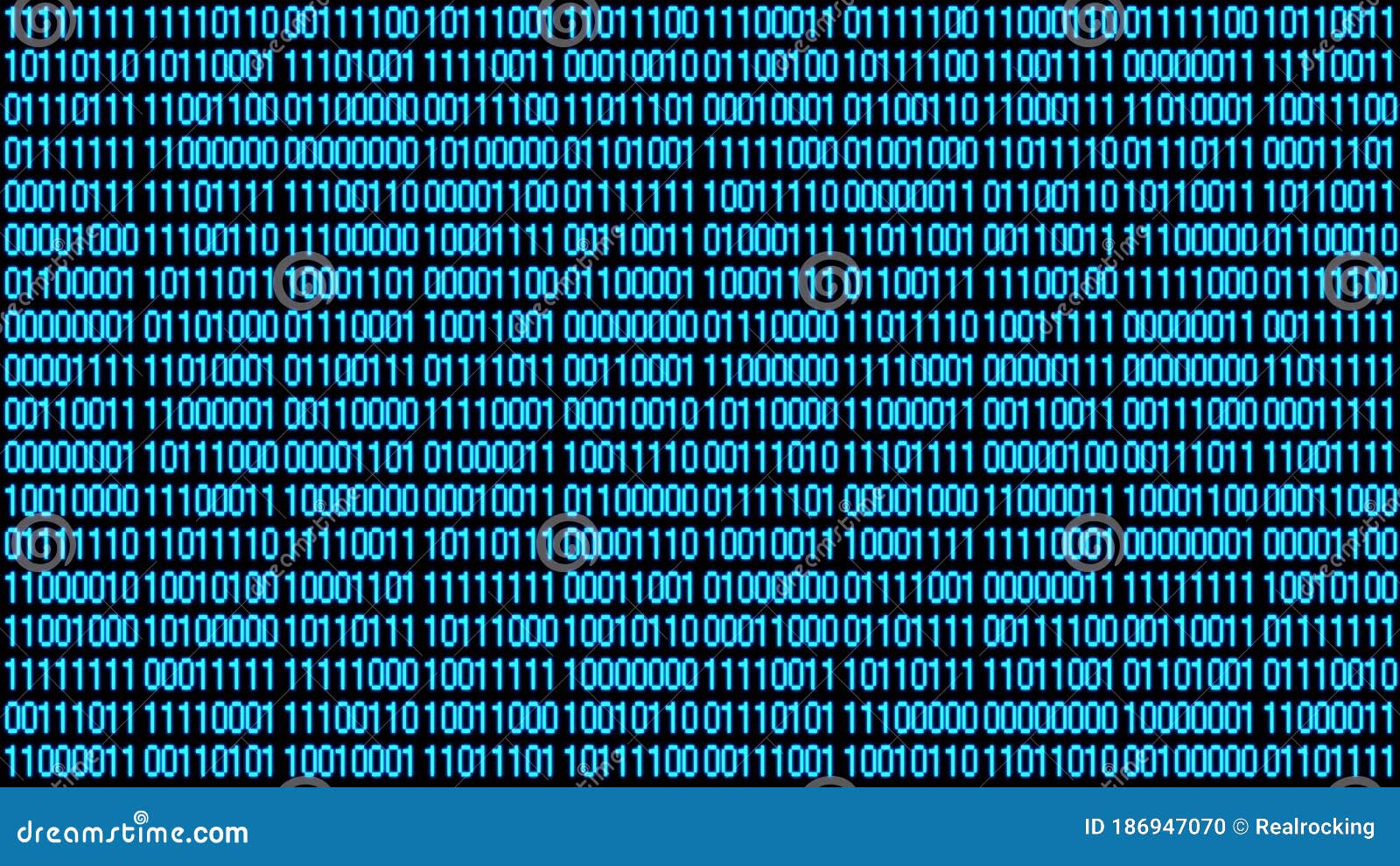 4k The Matrix Style Binary Codeseamless Loopabstract Future Tech
