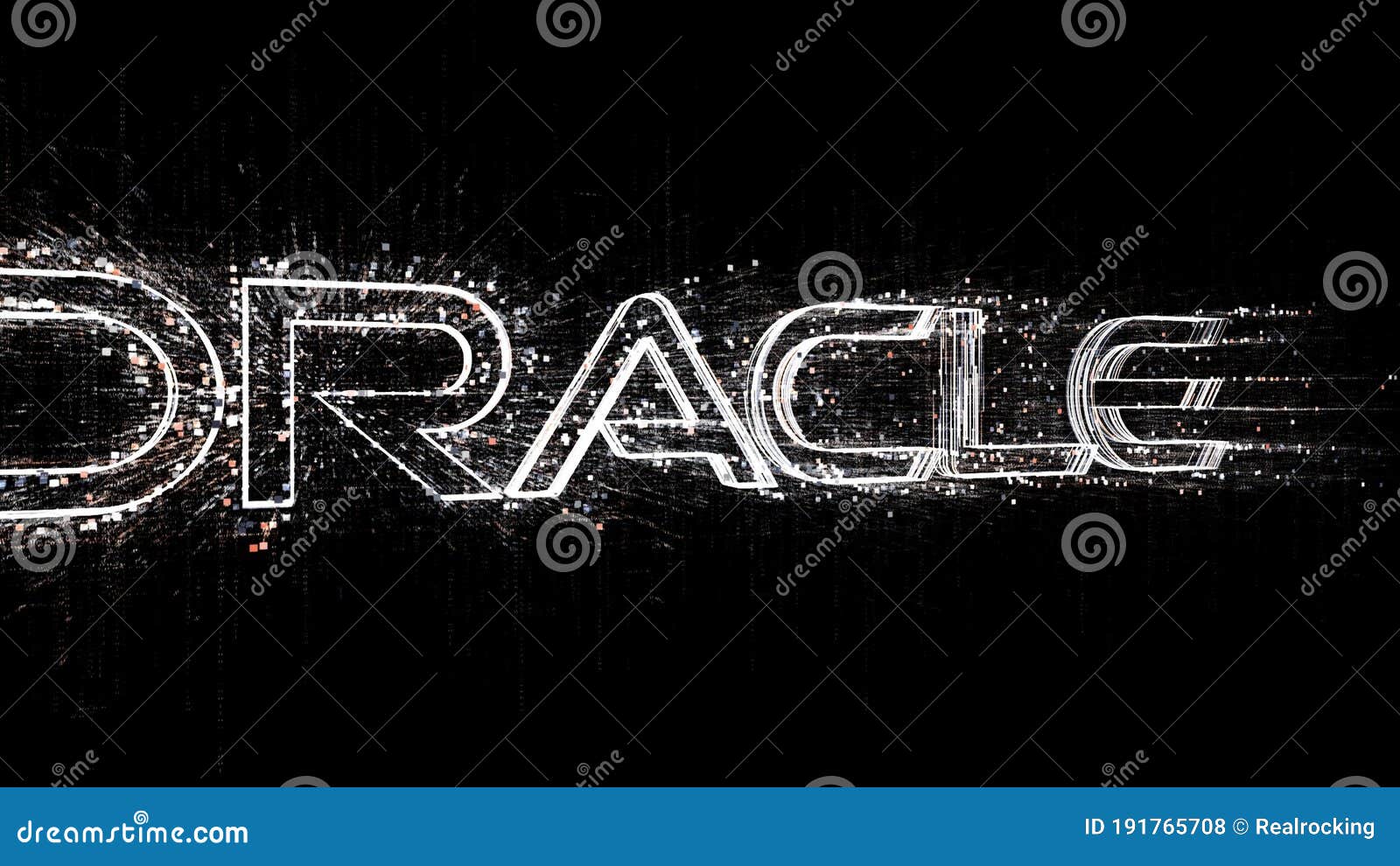 4k Oracle Word Company Brand Logo,Matrix Binary Computer Code Text ...