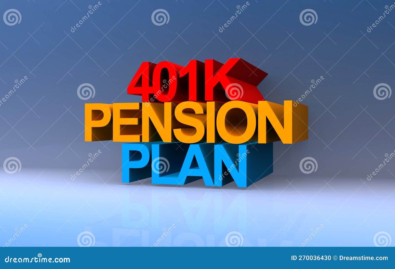 401K Pension Account, Retirement. Acronym With Characters, Letters And ...