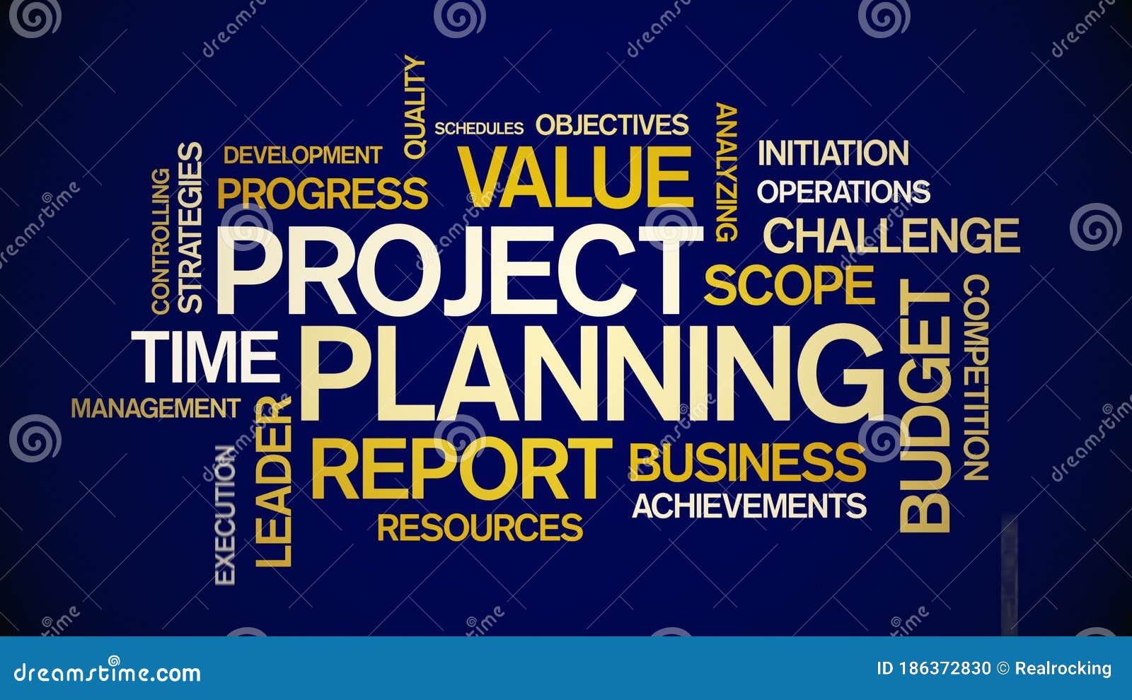 4k Project Planning Animated Tag Word Cloud,Text Design Animation ...