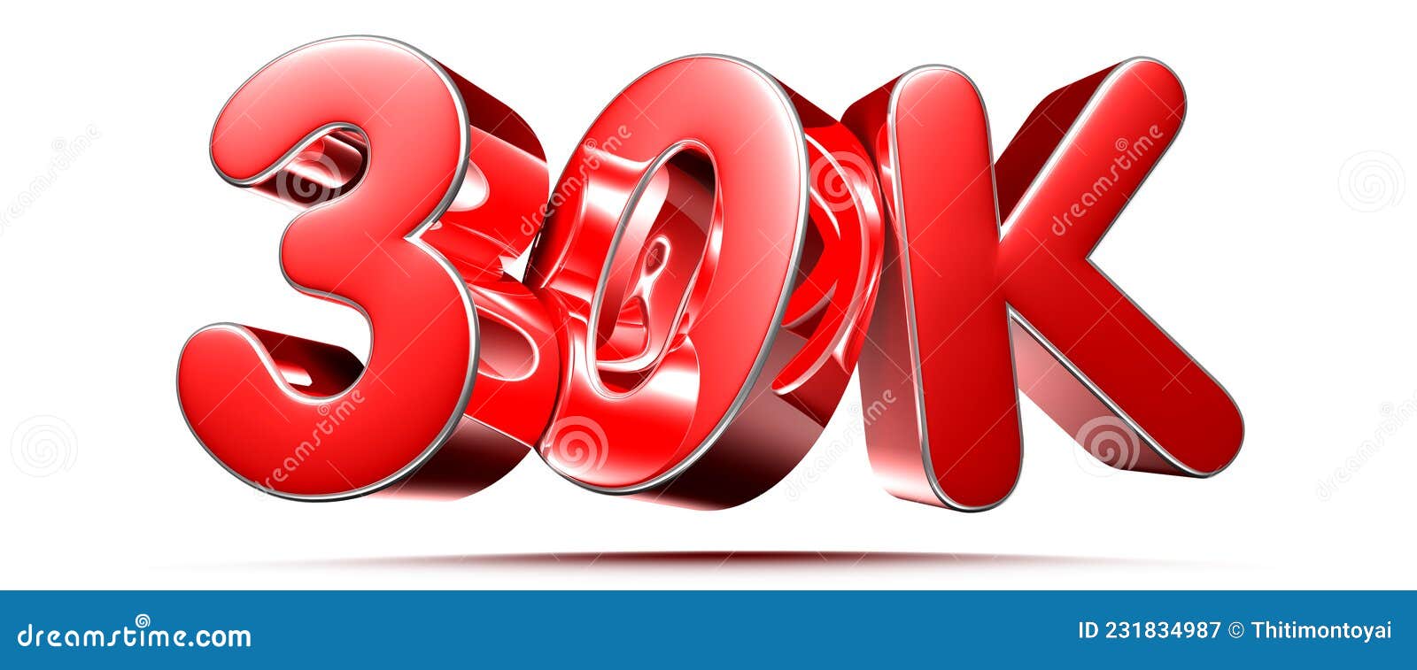 30K red. stock illustration. Illustration of mark, measurement - 231834987
