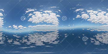 HDRI Perfect Sky Equirectangular Panorama 35 Stock Photo - Image of ...