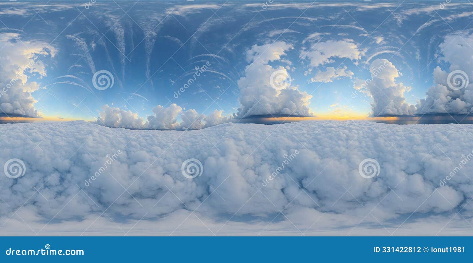 HDRI Perfect Sky Equirectangular Panorama 31 Stock Photo - Image of ...