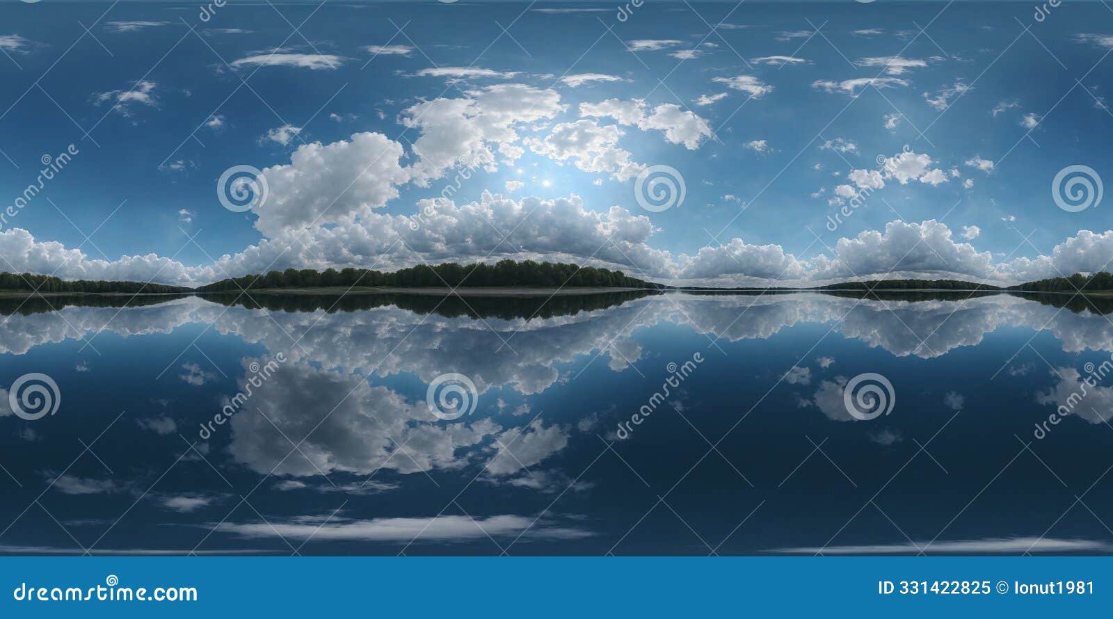 HDRI Perfect Sky Equirectangular Panorama 28 Stock Image - Image of ...