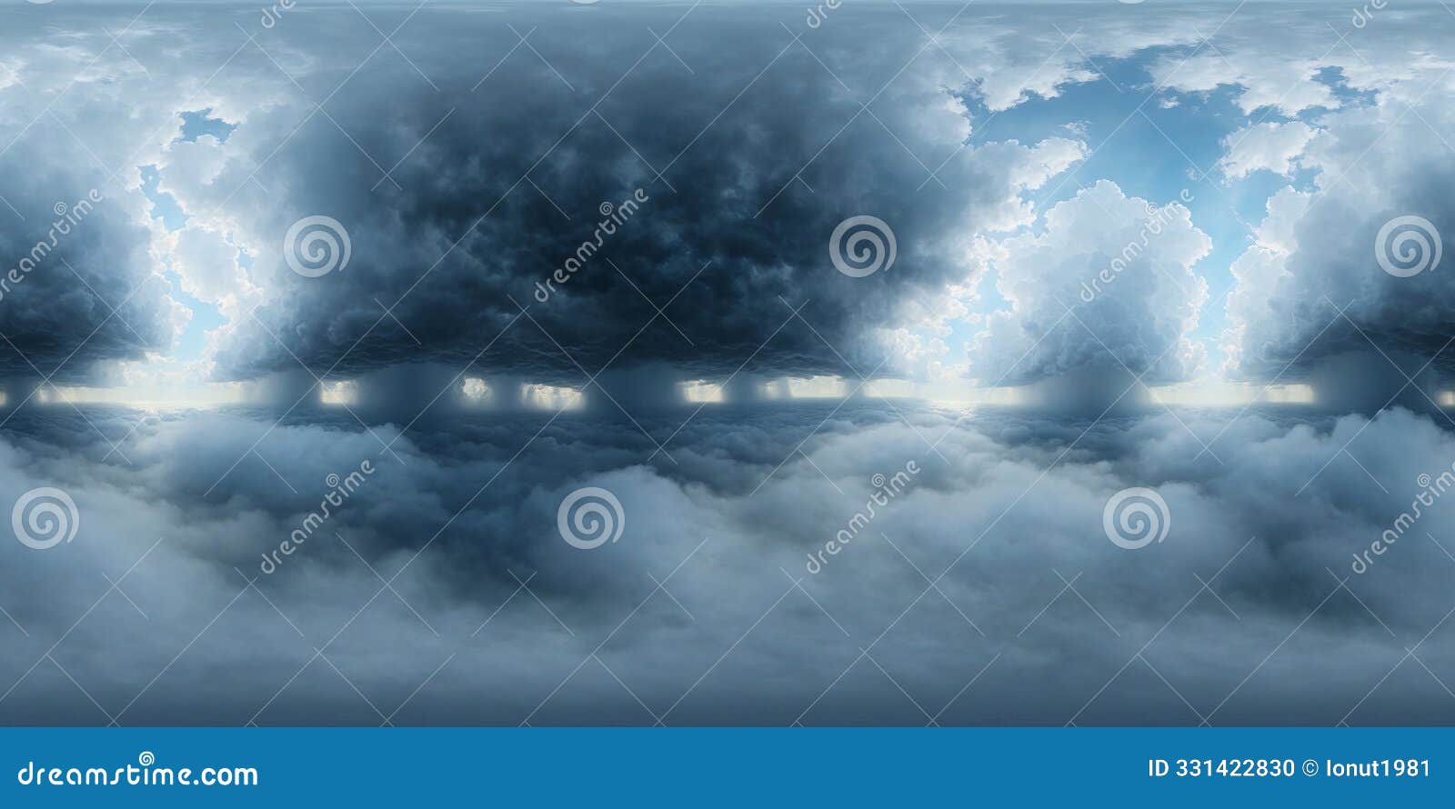 HDRI Perfect Sky Equirectangular Panorama 27 Stock Photo - Image of ...