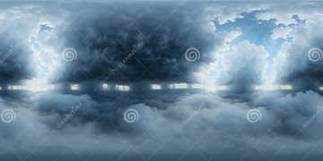 HDRI Perfect Sky Equirectangular Panorama 27 Stock Photo - Image of ...