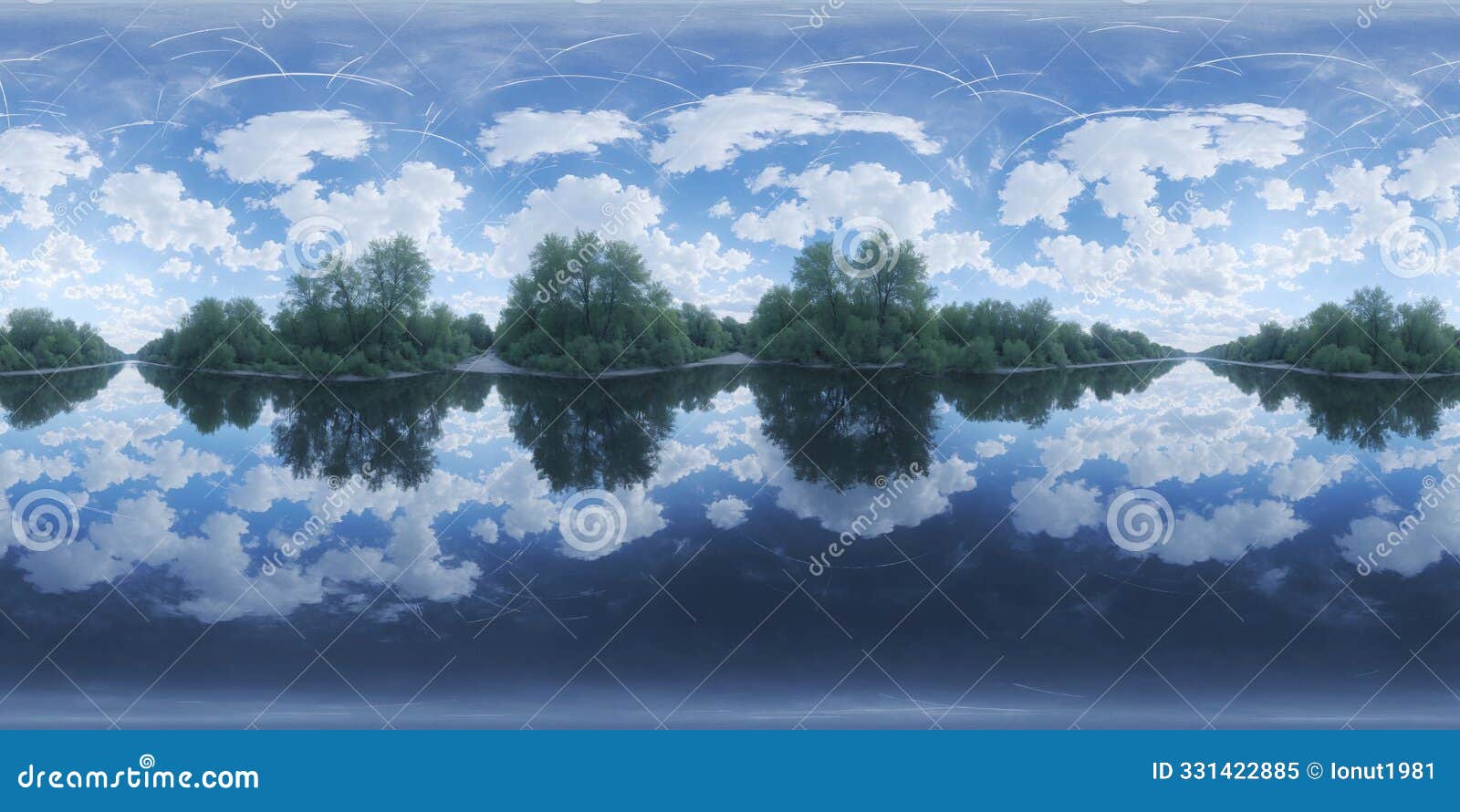 HDRI Perfect Sky Equirectangular Panorama 12 Stock Image - Image of ...