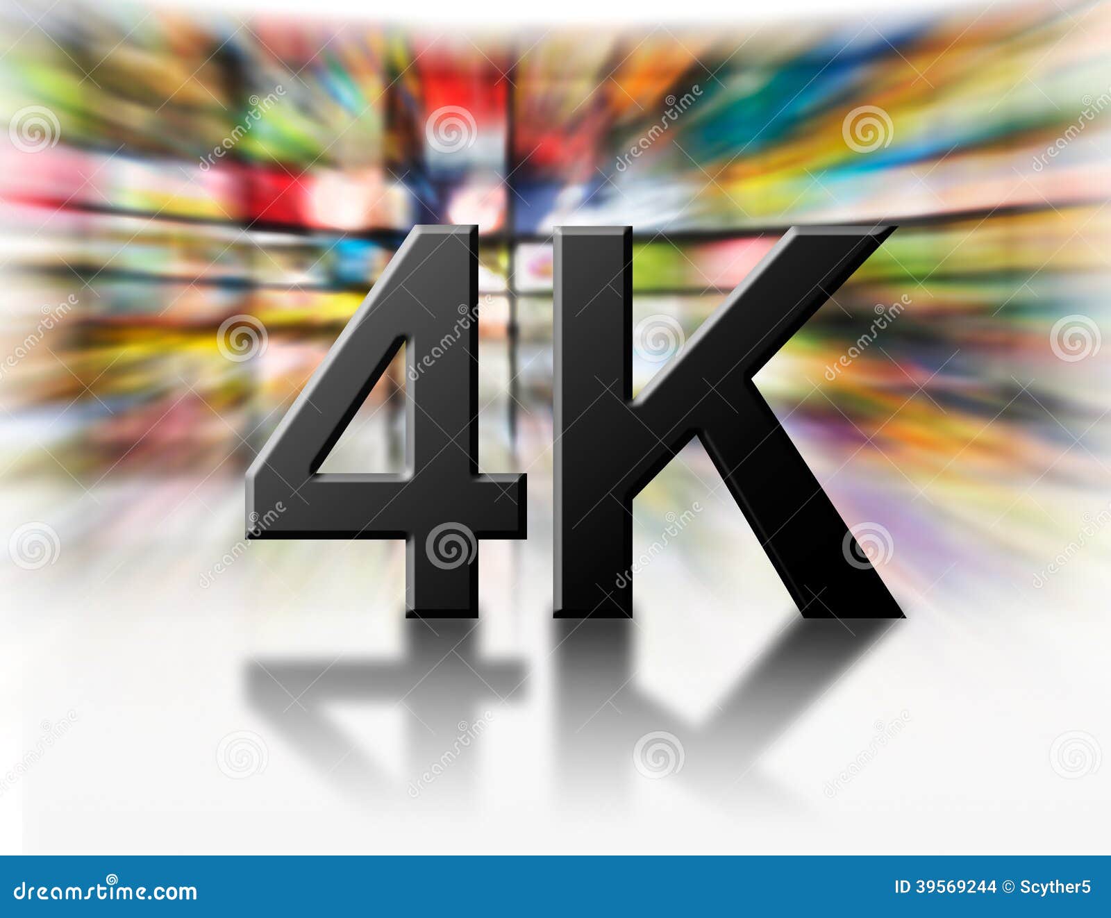4k Resolution Technology Concept Stock Photo - Image of isolated ...