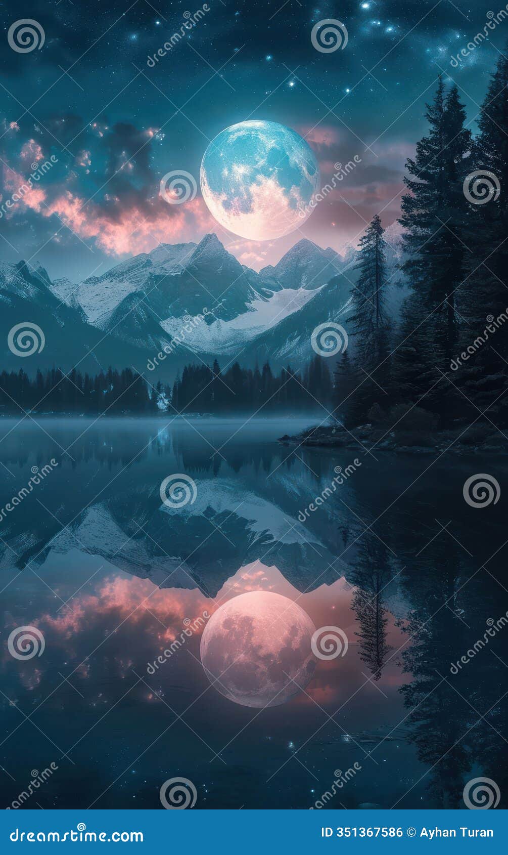 8k Resolution Vertical Nature Wallpaper. Screensaver Background Stock ...