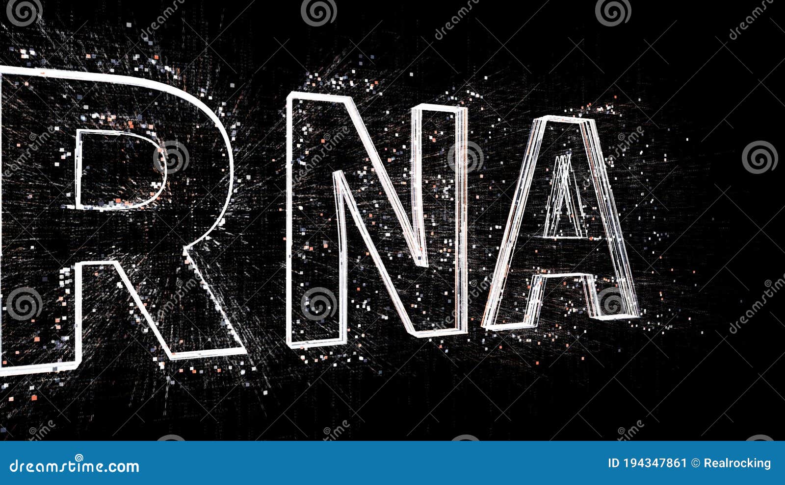 4k RNA Word,Matrix Binary Computer Code Text Design Particle Tag Animation. Stock Video - Video ...