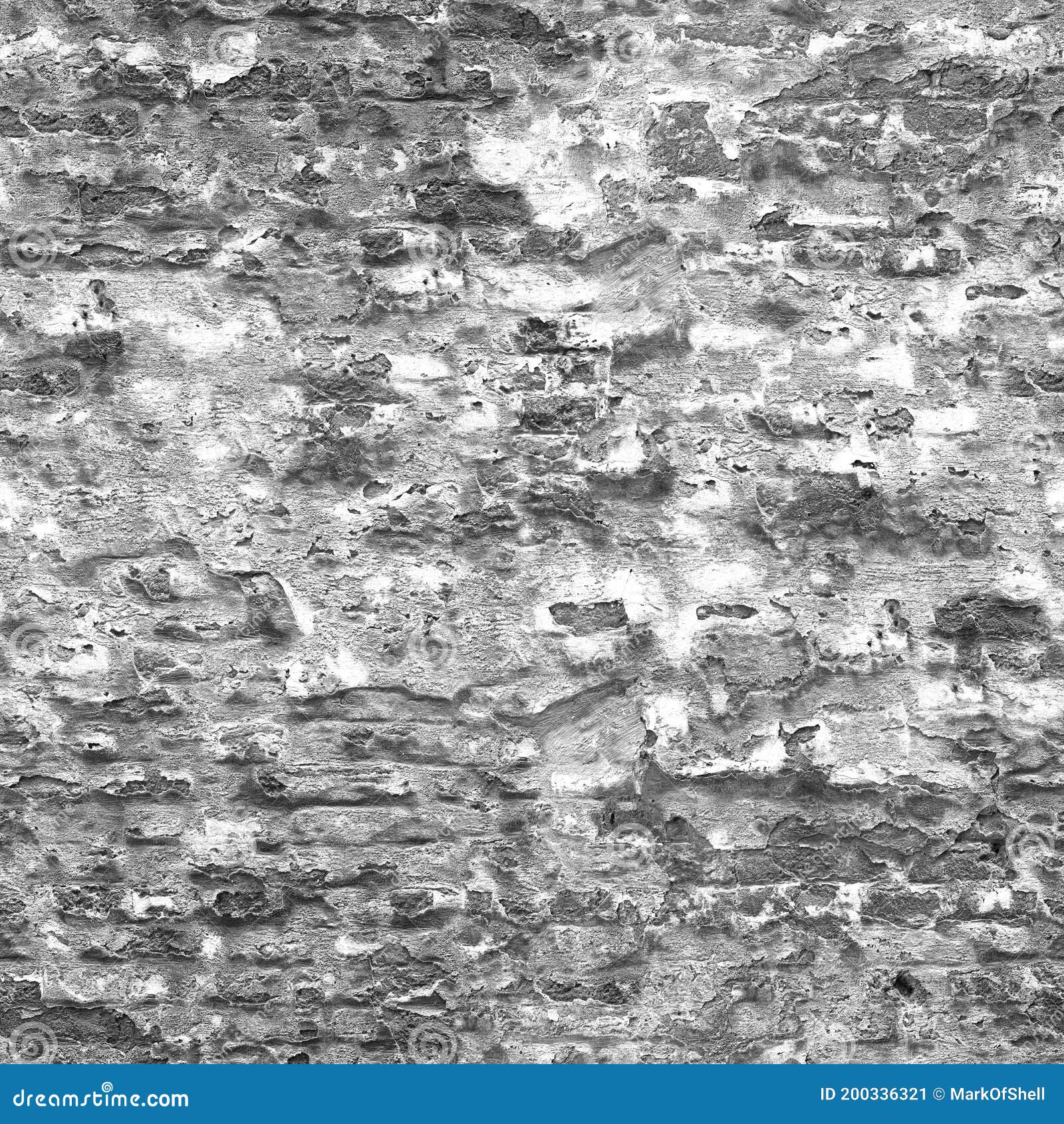 8K Rough Plaster Bricks Roughness Texture, Height Map or Specular for ...