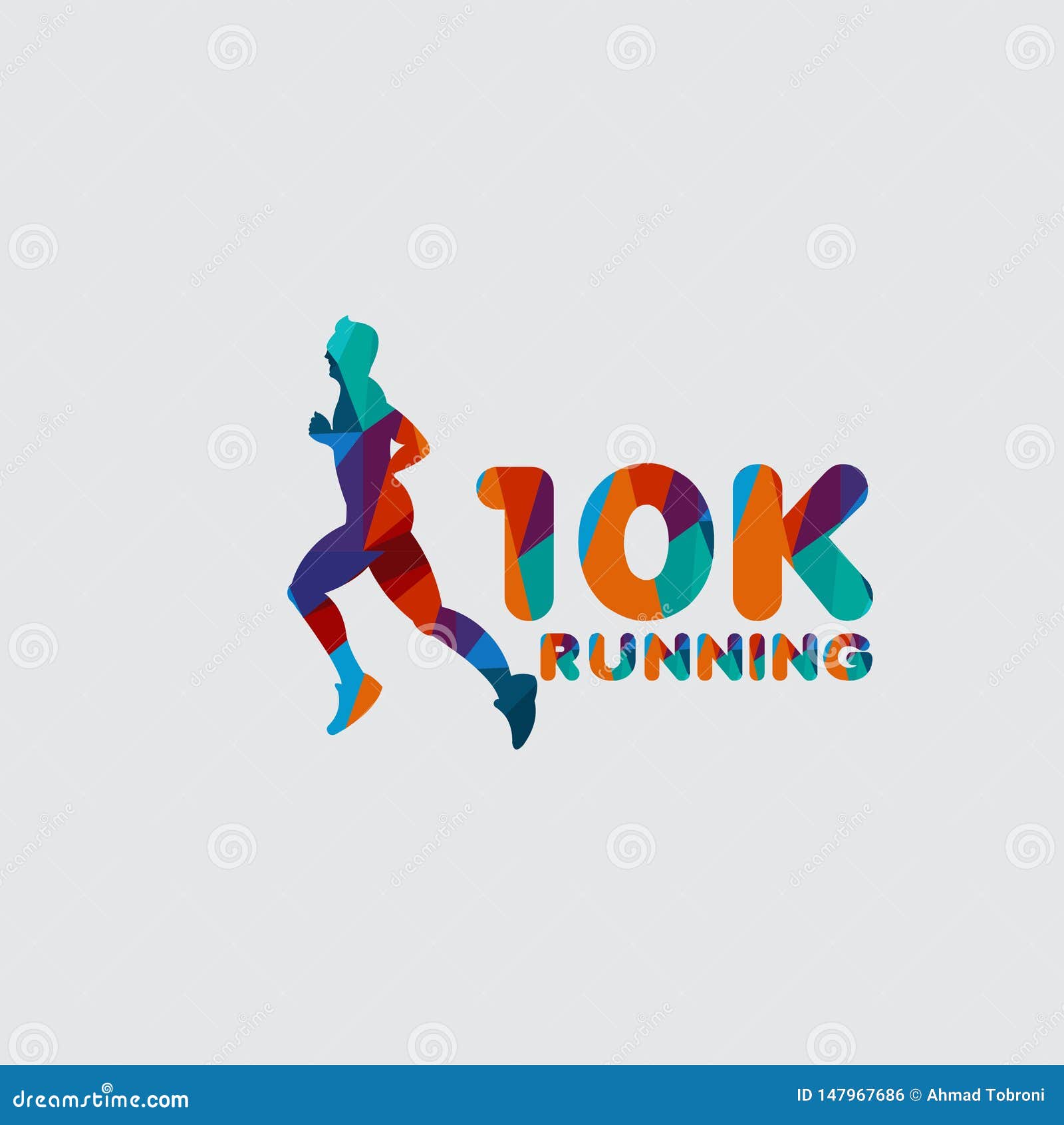 10K Running Vector Template Design Illustration Stock Vector ...