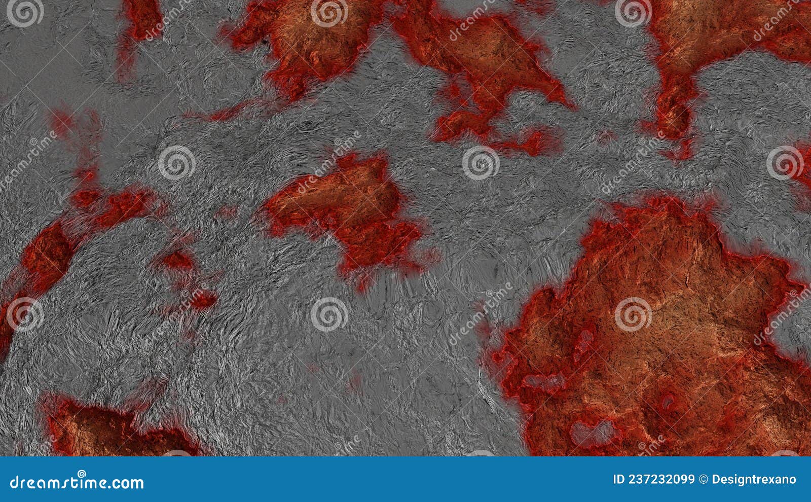 4K Rust Texture 3D Illustration Stock Illustration - Illustration of ...
