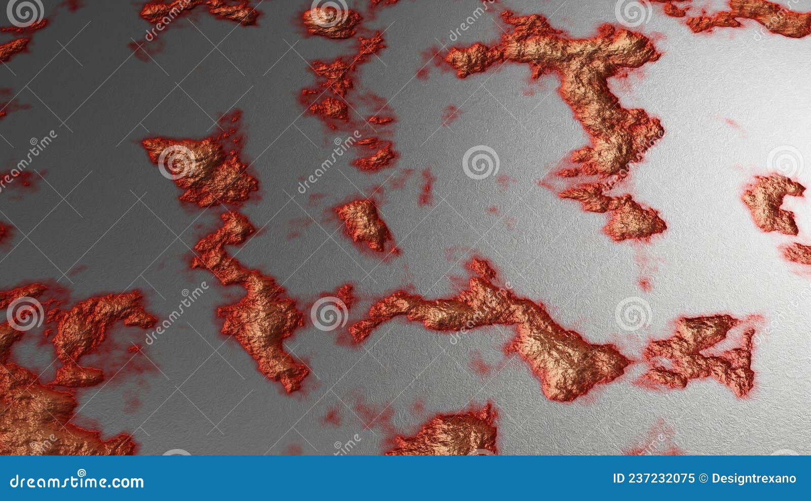 4K Rust Texture 3D Illustration Stock Illustration - Illustration of ...